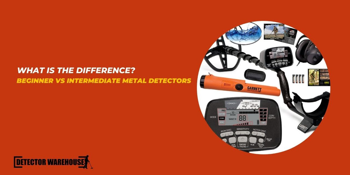 Beginner vs Intermediate Metal Detectors: What’s the Difference ...