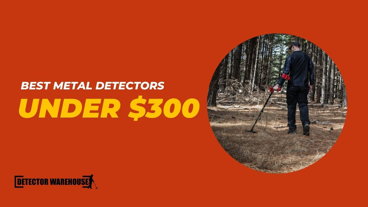 Best Metal Detectors Under $300 (Top 5 Picks for 2025) — Detector Warehouse