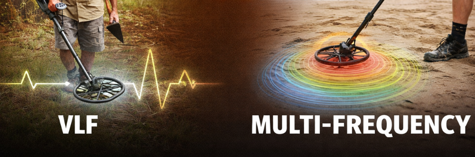 VLF vs Multi-Frequency Metal Detectors: Which One Should You Buy ...