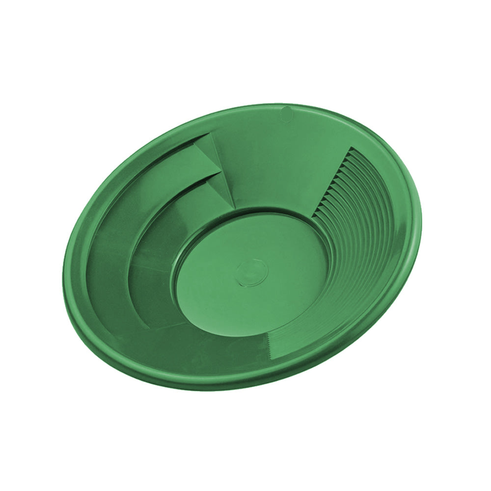 Dual Riffle Gold Pan | Green Riffle Pan | Detector Warehouse