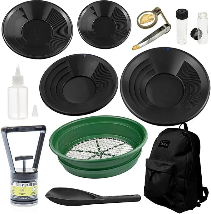 Gold Panning Kits | Gold Pans — Detector Warehouse