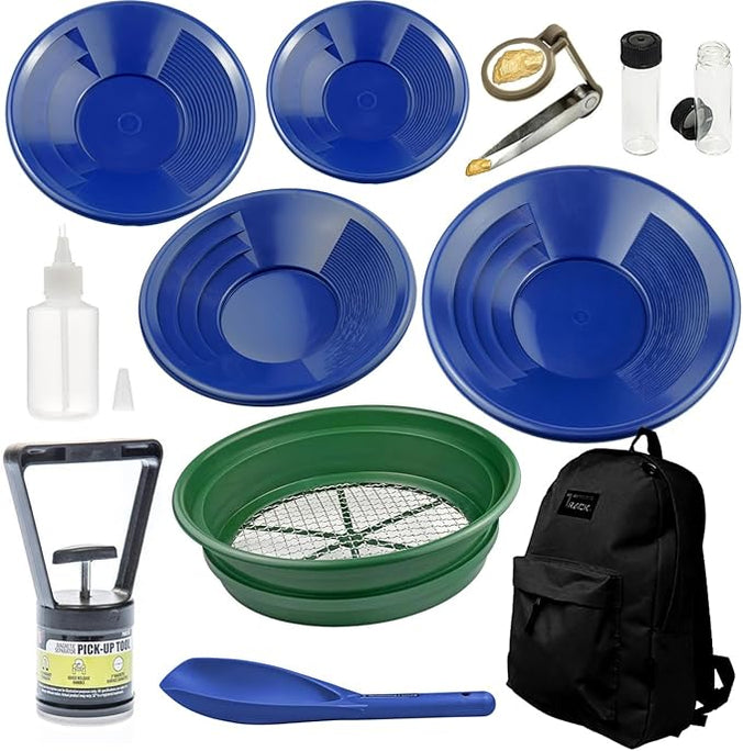 Gold Panning Kits | Gold Pans — Detector Warehouse