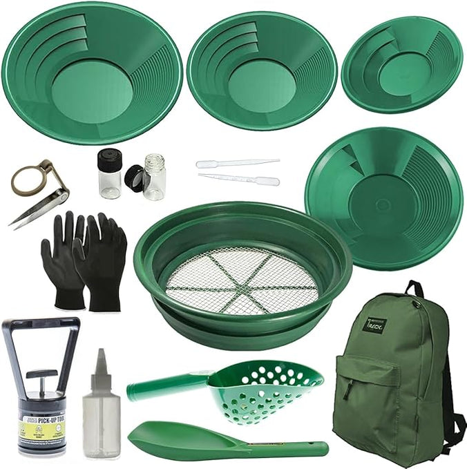 Gold Panning Kits | Gold Pans — Detector Warehouse