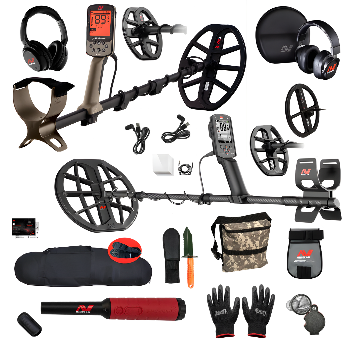 Father's Day Bundle - 3 Coil PKG Minelab Manticore with M8, M15 Search ...