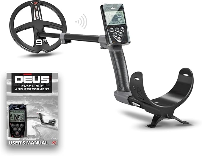 XP DEUS RC Metal Detector | Wireless with 9" Waterproof Coil — Detector ...