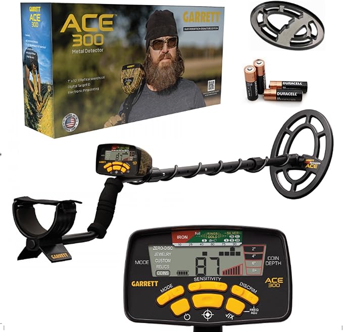 Garrett ACE 300 Jase Robertson Metal Detector Signature Camo Edition ...