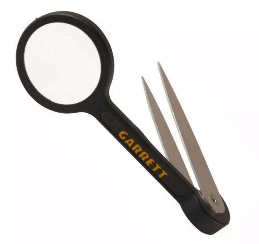 Garrett Magnifier And Tweezers Set For Gold Prospecting - Metal Detect ...