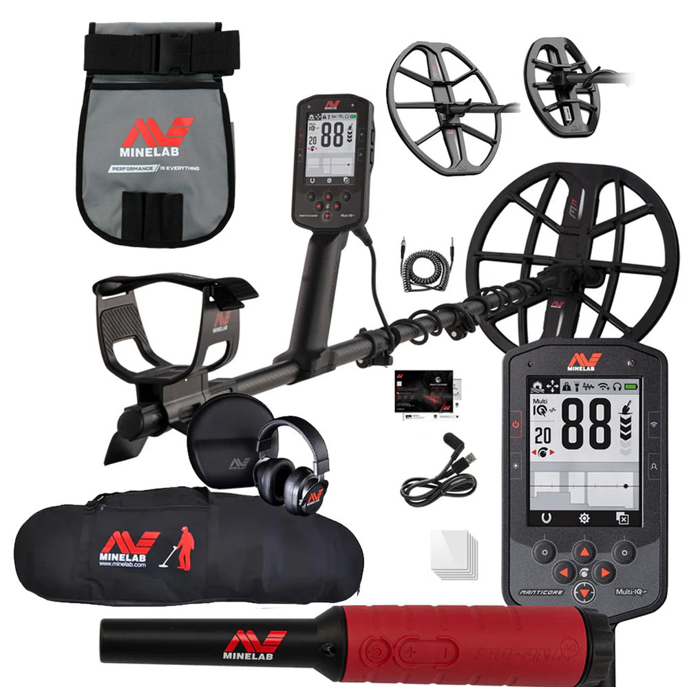 Minelab Manticore Metal Detector | DetectorWarehouse — Detector Warehouse