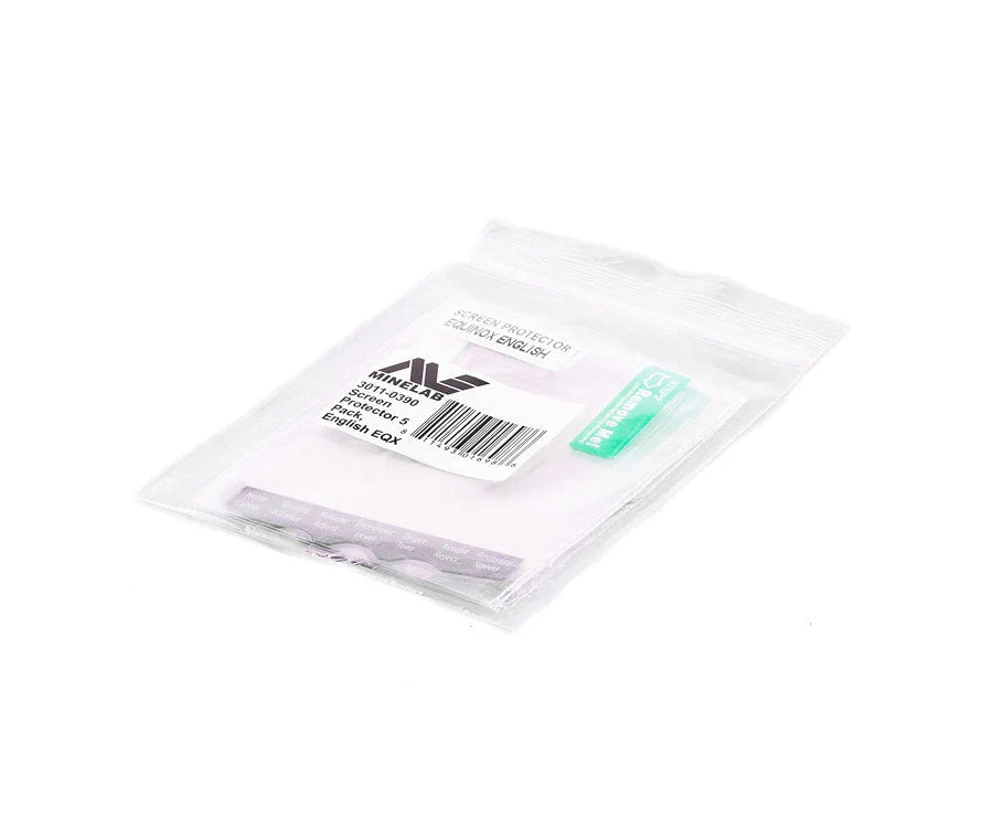 Minelab Screen Protector 5 Pack Equinox 700, 900 and X-Terra Pro ...