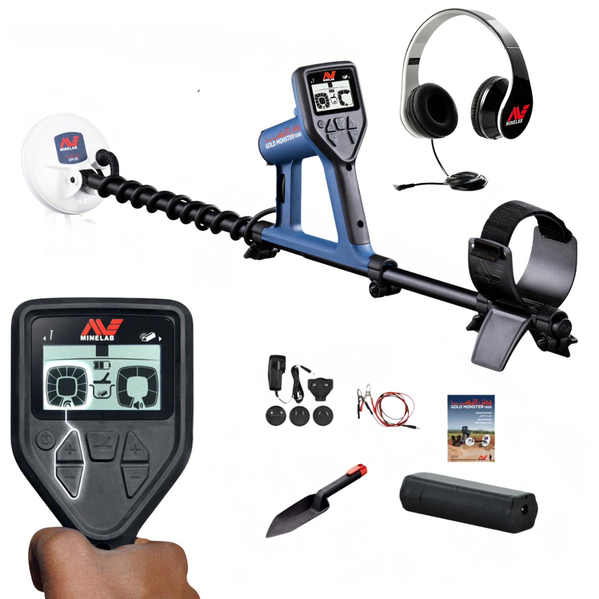 Minelab Gold Monster 1000 Metal Detector – 5" Coil Included — Detector ...