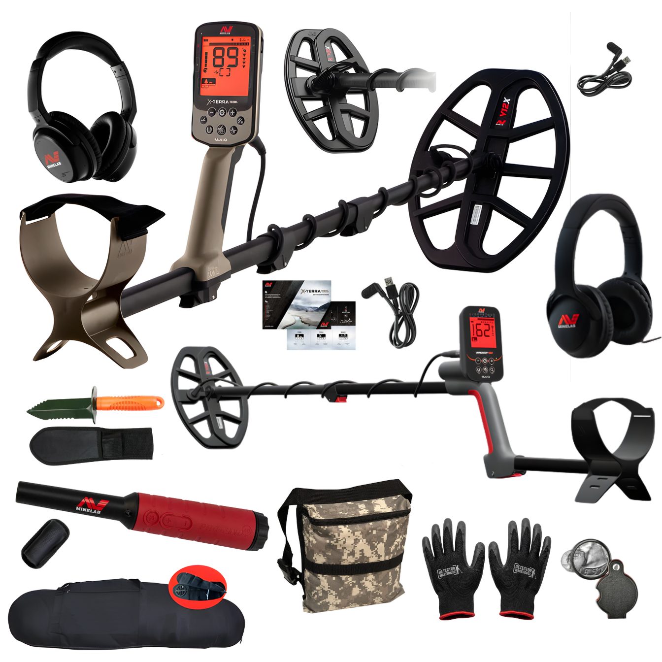 Father's Day Bundle - Minelab X-Terra Elite 2 Coil EXPEDITION PACK + M ...