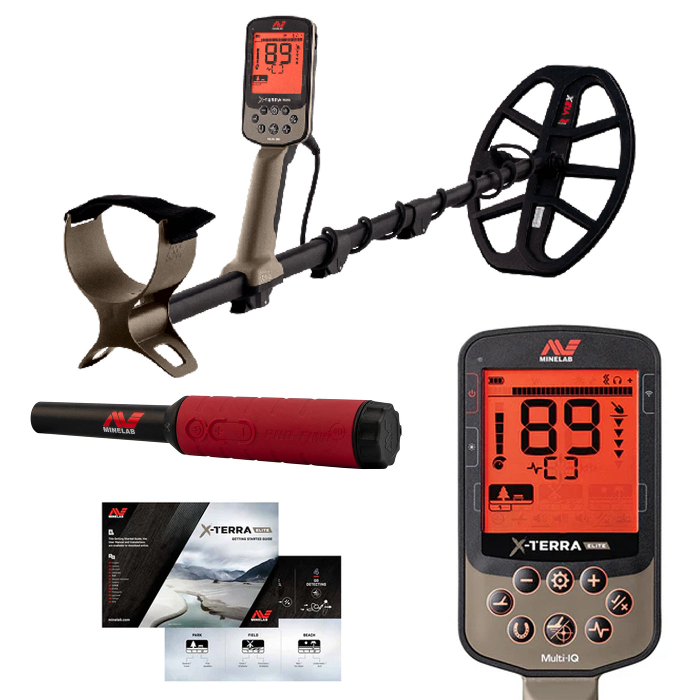 Minelab X-Terra Elite Waterproof Metal Detector | Pro Grade — Detector Warehouse