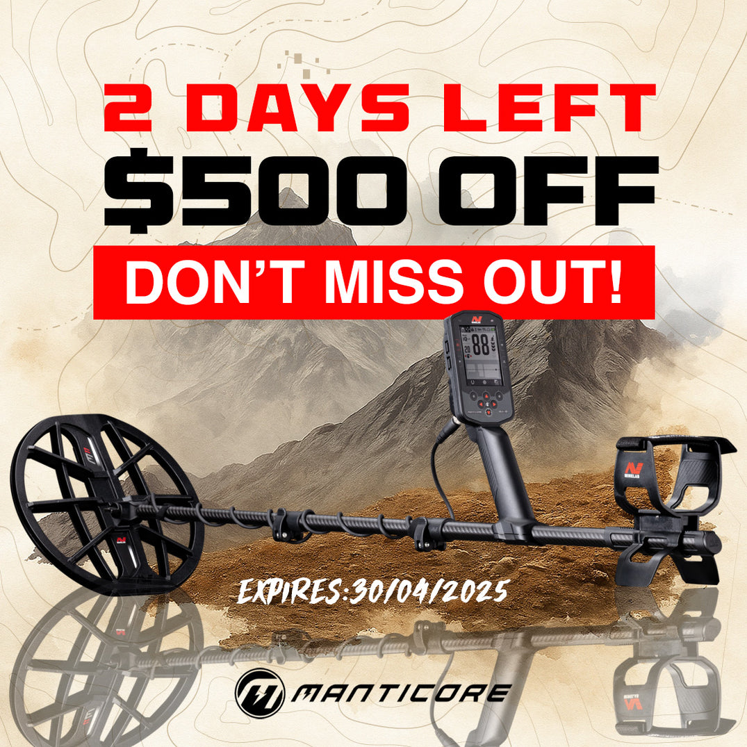 Minelab Manticore Metal Detector | DetectorWarehouse — Detector Warehouse