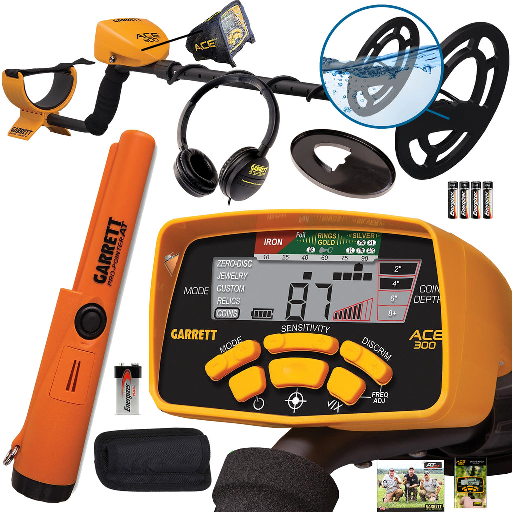 Garrett AT MAX, Garrett AT PRO, ACE 400, ACE 300 Metal Detectors ...