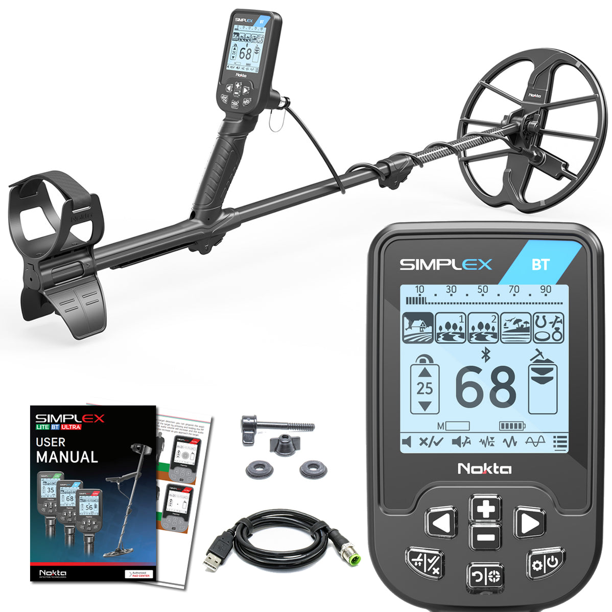 Nokta Simplex Metal Detector | DetectorWarehouse — Detector Warehouse