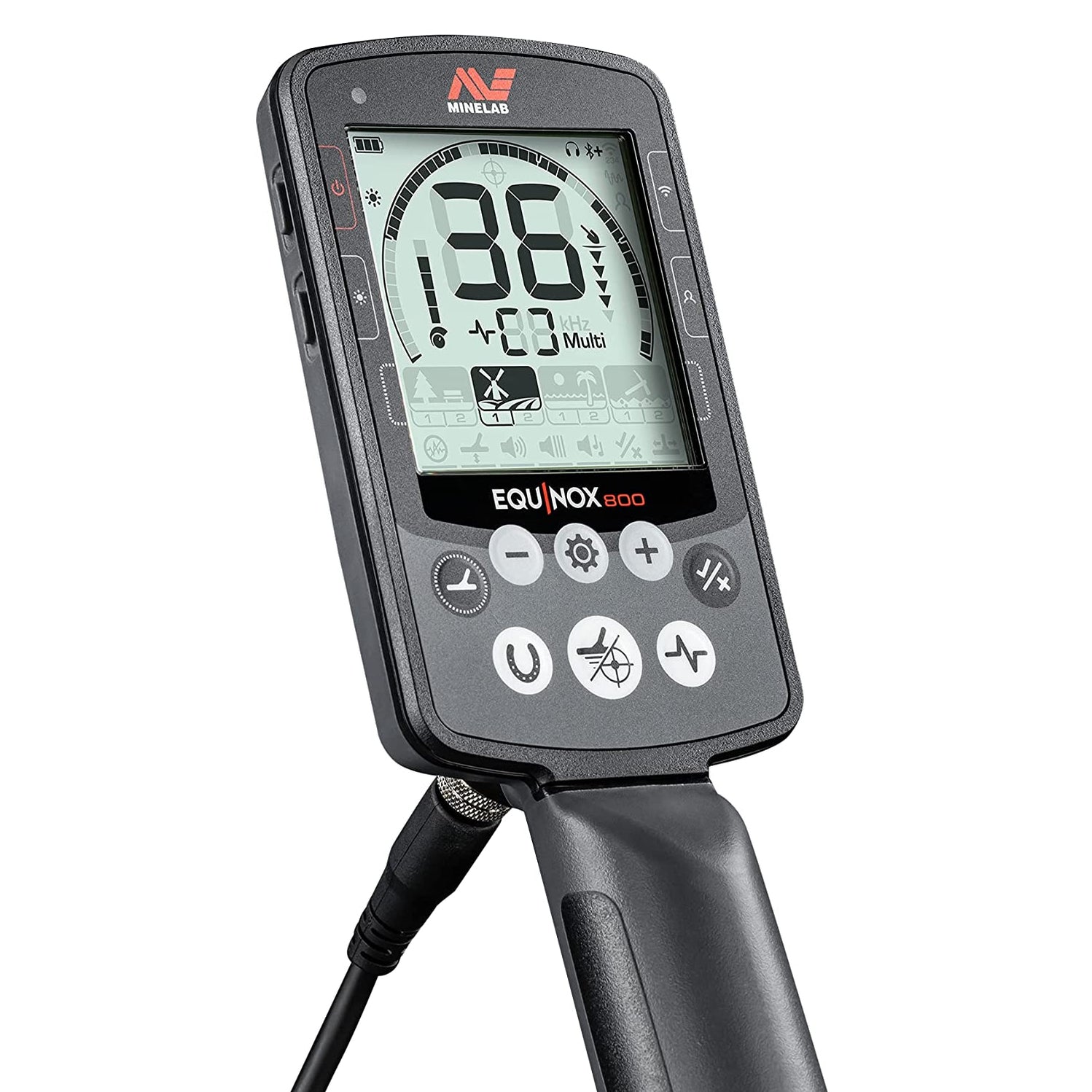 Minelab Equinox 800 Waterproof Multi-Frequency Metal Detector with 11" — DetectorWarehouse.com